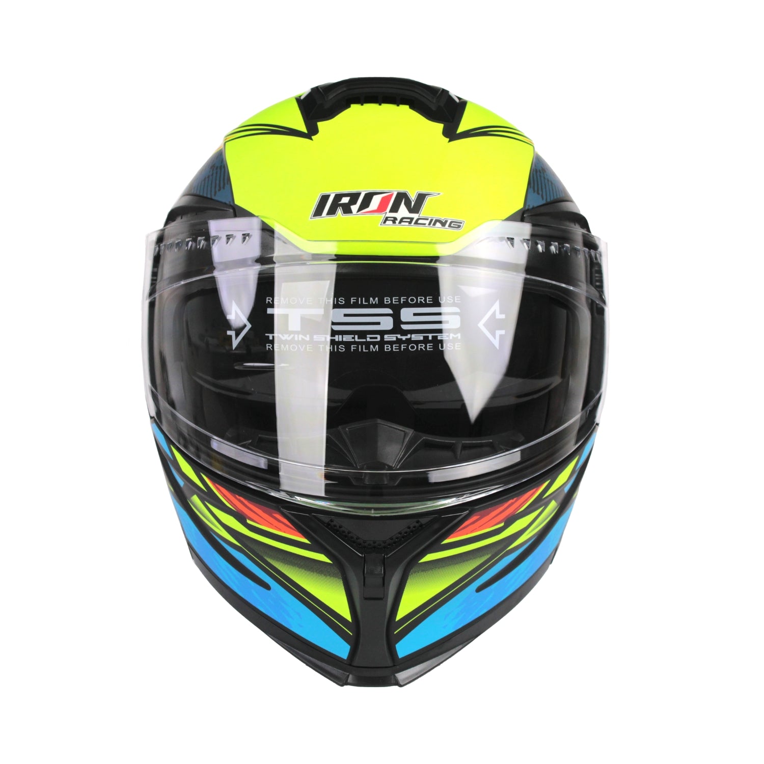 Casco Abatible AMT 903 Tretech Amarillo Iron Racing | Moltta