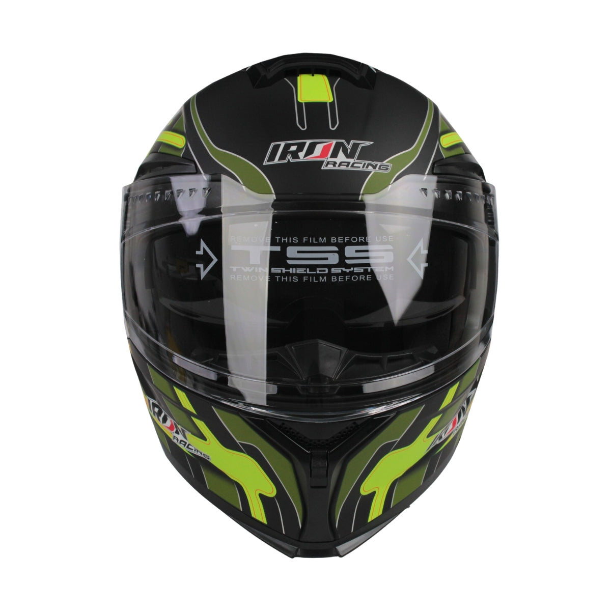 Casco Abatible AMT 903 Ember Amarillo Iron Racing | Moltta